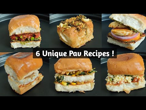 6 Amazing pav recipes | Recipe with pav | unique pav recipes | 6 ...