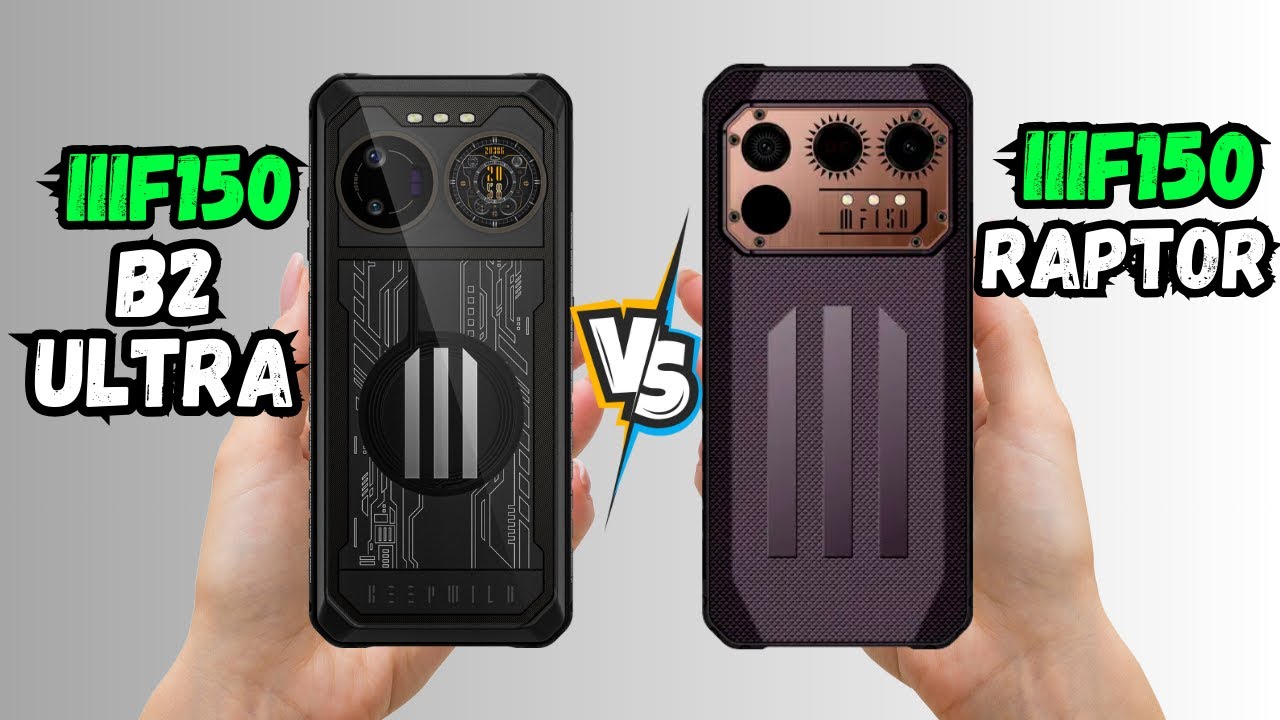 IIIF150 B2 Ultra vs IIIF150 Raptor | Rugged phones - YouTube