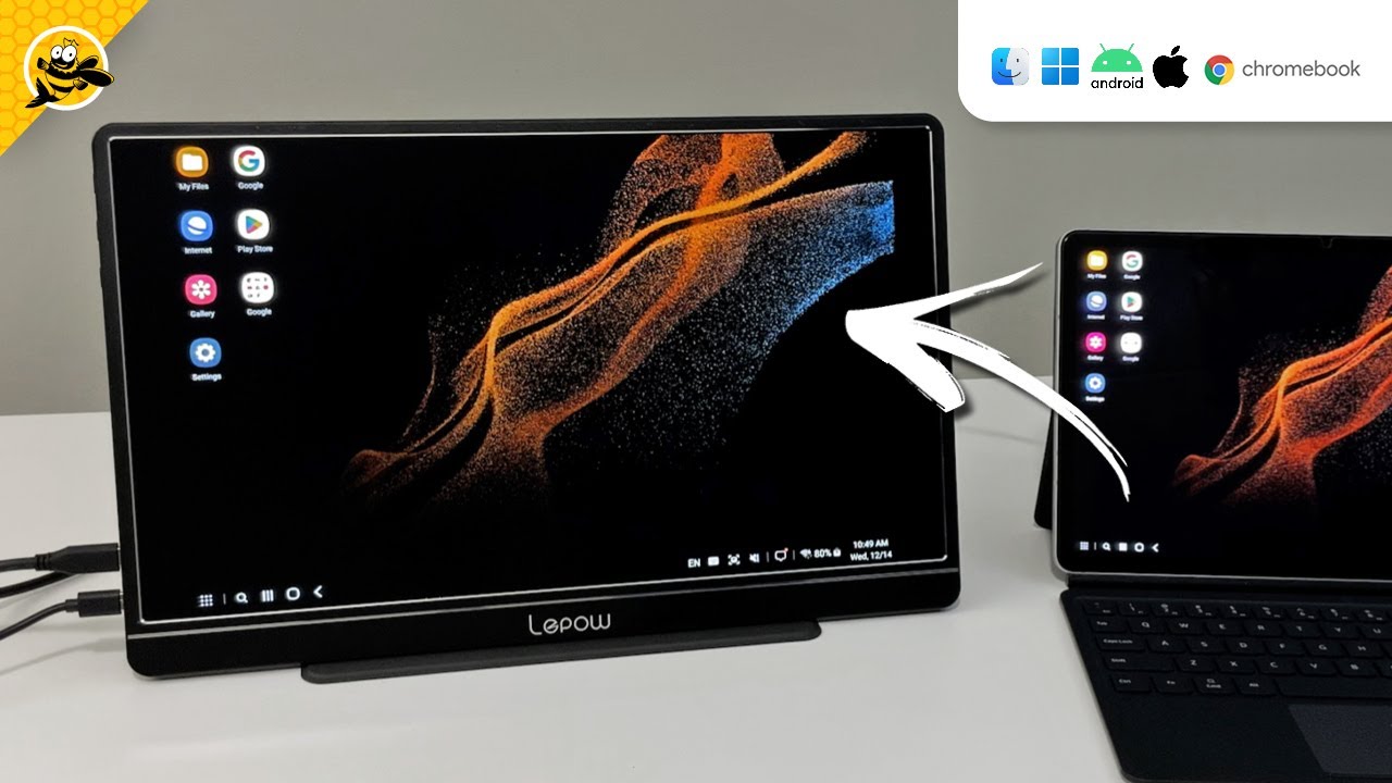 Lepow Z1 Series 15.6" Affordable Portable Monitor for Tablets ...