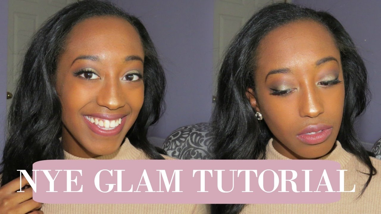 Nye Glam Makeup Tutorial Collab Youtube
