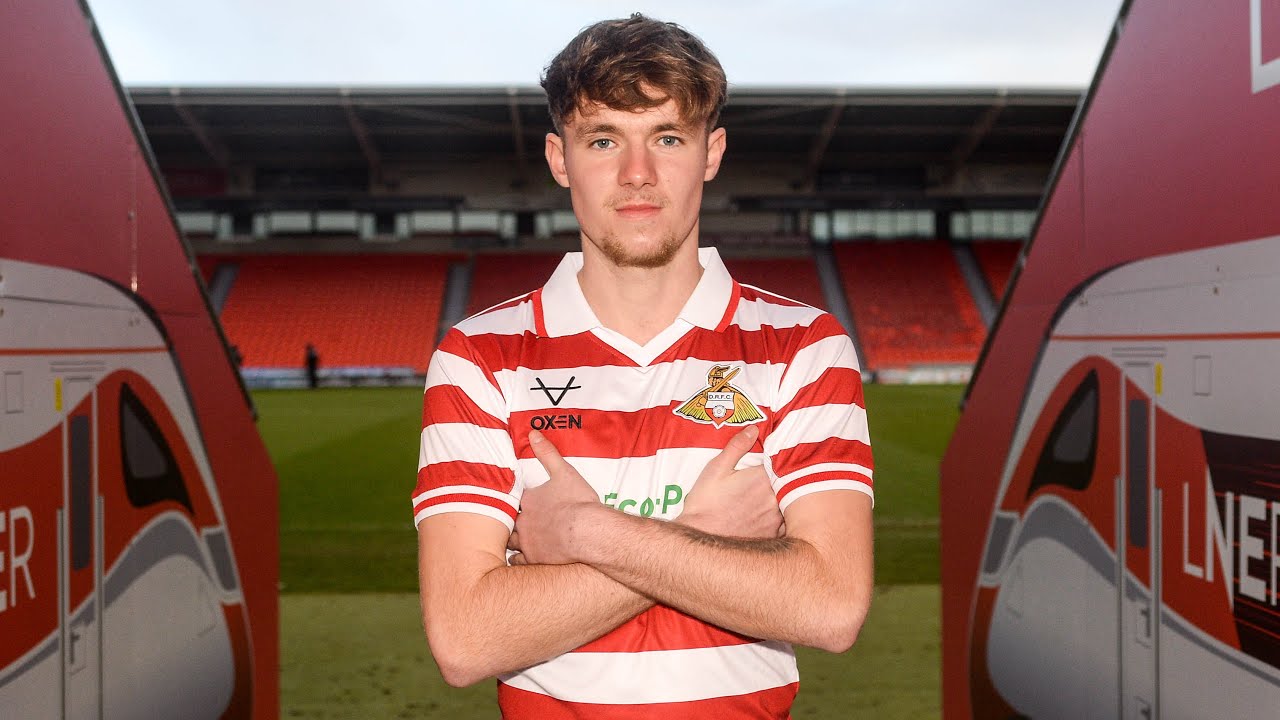Kyle Hurst on signing a new contract at Doncaster Rovers - YouTube