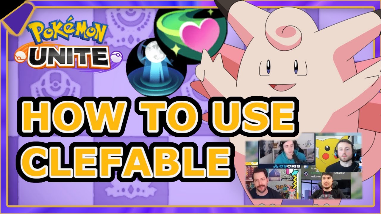 Clefable Guide Pokemon Unite! WITH CrisHeroes, Phil, Spragels and ...