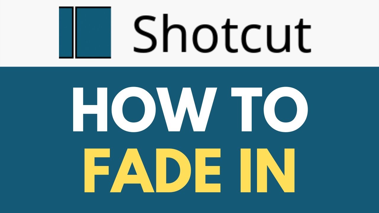 How To Fade In In Shotcut Create A Fade In Effect Shotcut Tutorial how-to-fade-in-in-shotcut-create-a-fade-in-effect-shotcut-tutorial