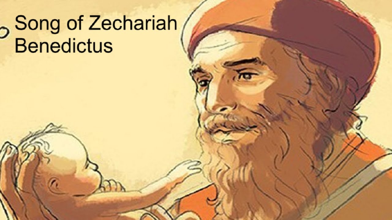 Song of Zechariah (Benedictus) Piano Music With Lyrics | Luke 1:68-79 ...