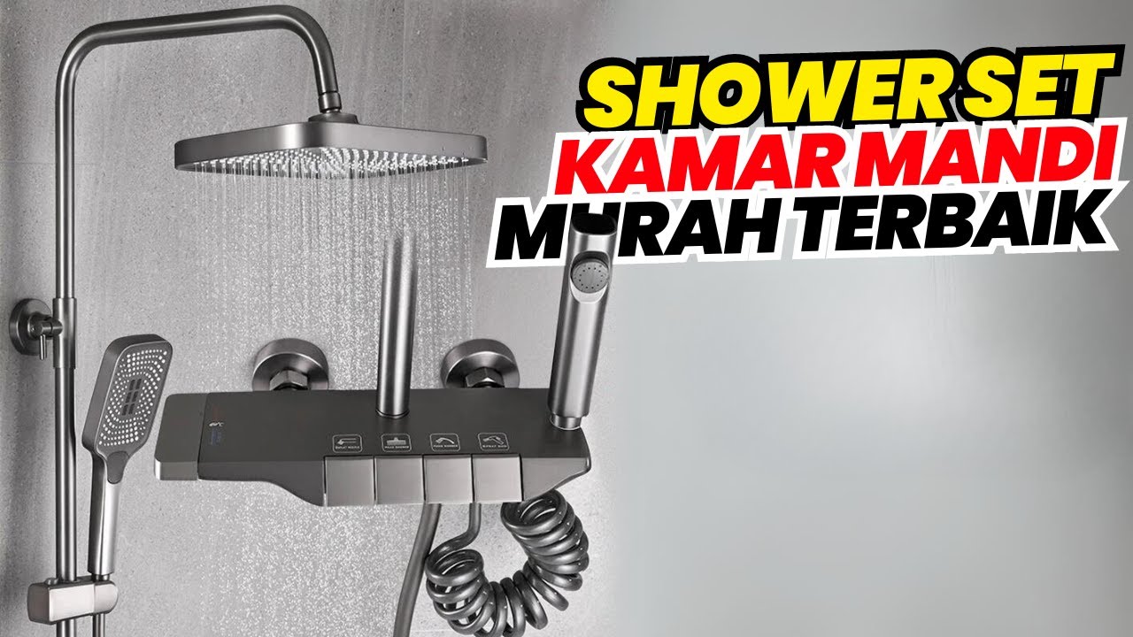 Rekomendasi Shower Kamar Mandi Terbaik | Merk Shower Set Panas Dingin ...