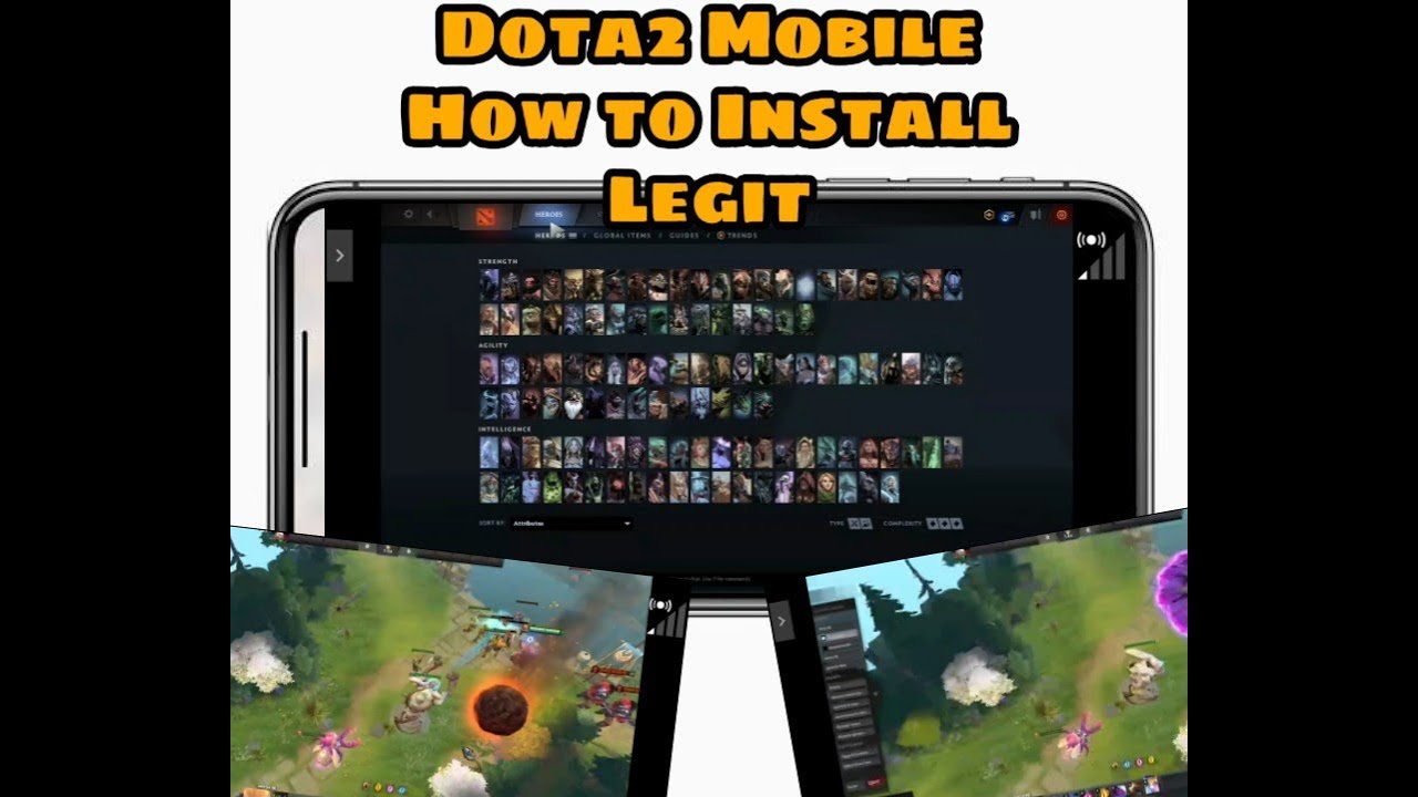 How To Install Dota 2 On Your Mobile Phones 2020 - YouTube