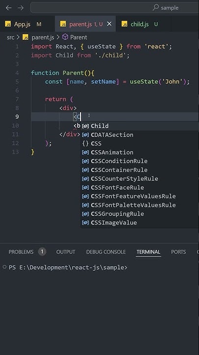 Parent Child Data Communication in ReactJs 🔥#reactjs #reactjsdeveloper #frontenddevelopment ...