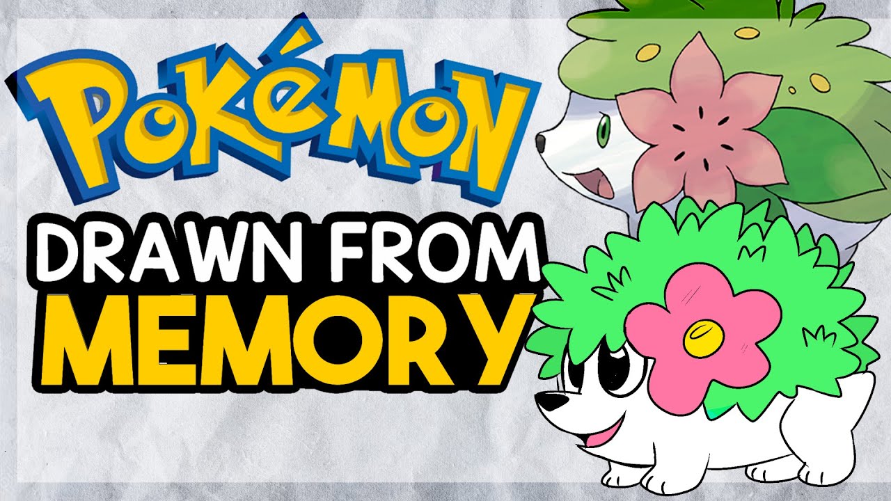 Drawing Pokemon From Memory... With A TIME LIMIT - YouTube