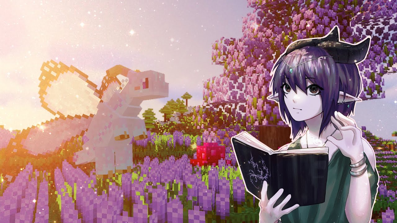 Living as a Woodland Elf in Minecraft 🍄 magical modded survival - YouTube