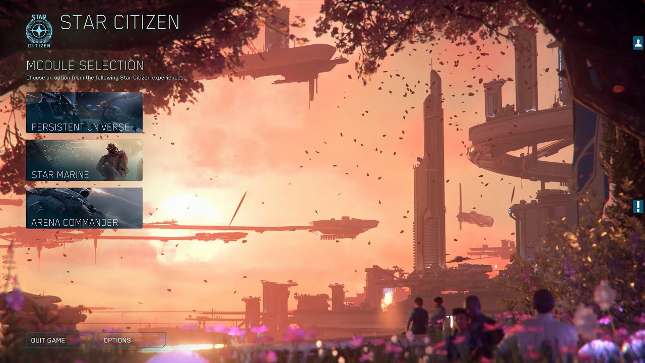 Star Citizen Main Menu - Orison [4K] - YouTube