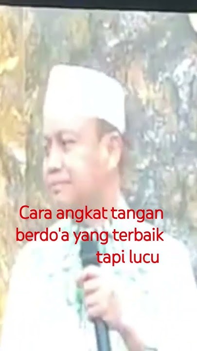 ustad Das'ad latif cara angkat tangan berdo'a yang terbaik . - YouTube