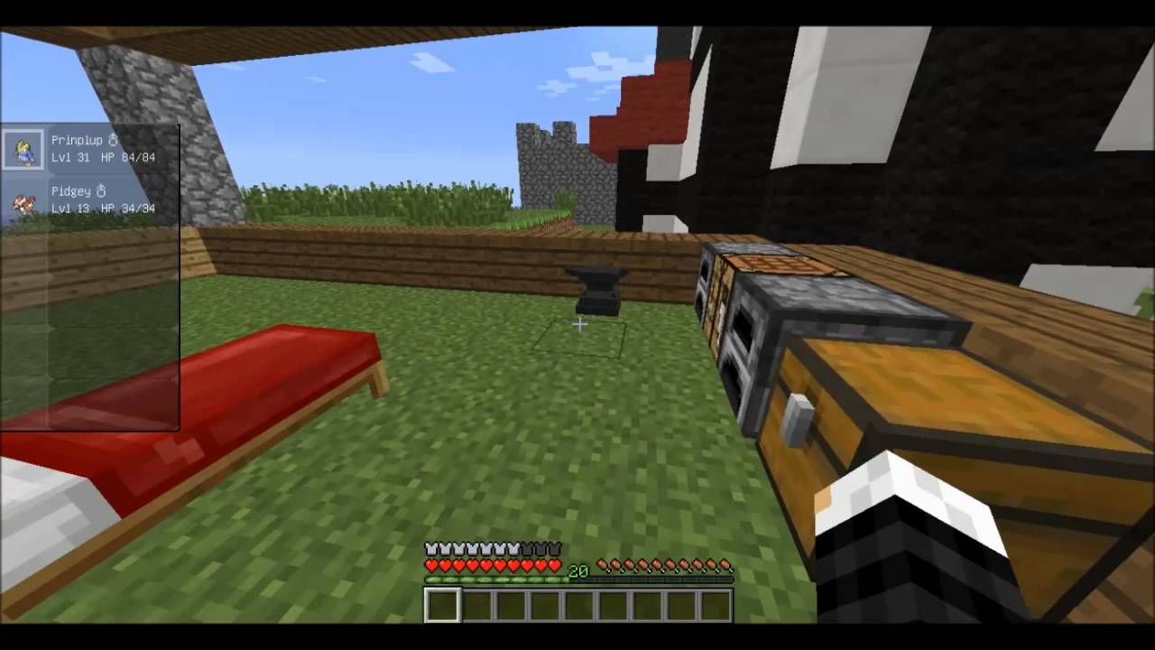 Pixelmon - Episode 9 - Gameplay - Big Kangaskhan! - (Mineraft) (HD ...