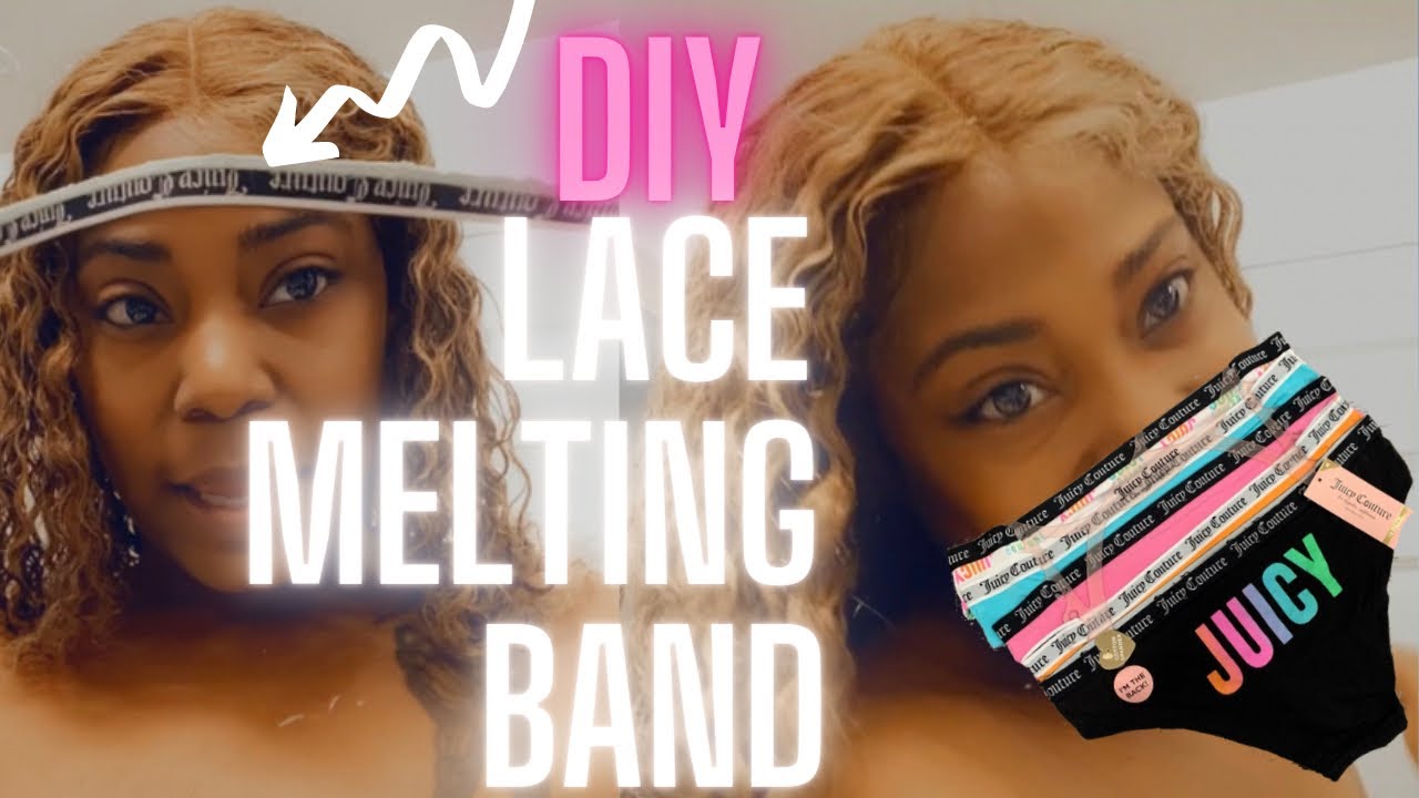 HOW TO GET THE PERFECT MELT DOWN FOR YOUR LACE FRONT| DIY MELTING BAND ...