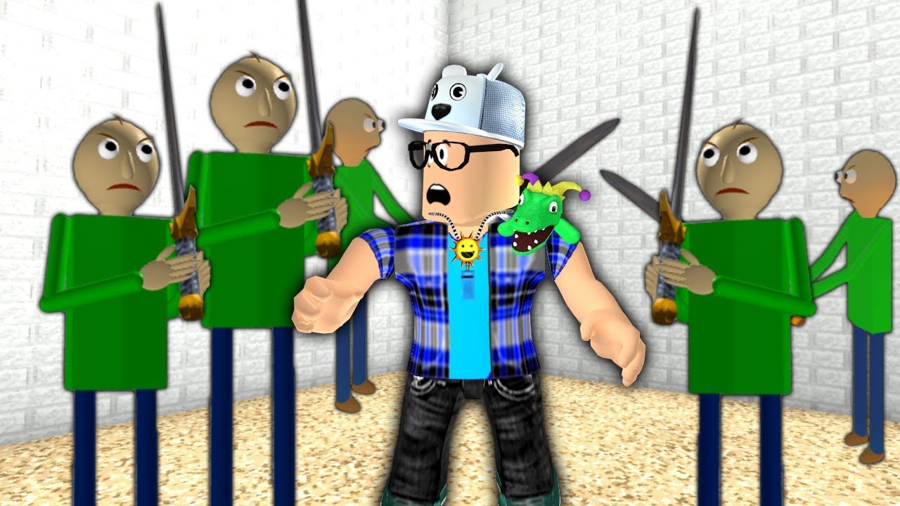 ROBLOX: O VELHOTE FOI PARA O MUNDO DOS BALDIS GUERREIROS! (Baldi's ...