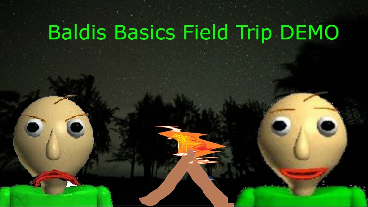 Easier then the last game | Baldi's Basics Field Trip DEMO - YouTube