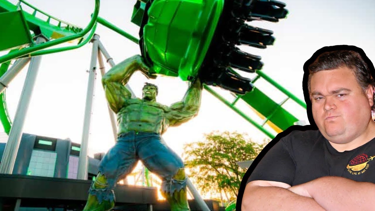 Could Hulk Fit The Incredible Hulk Coaster at Islands of Adventures ...
