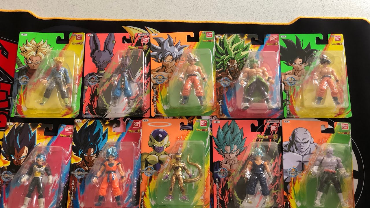 Dragon Ball Super Dragon Ball Evolve Figures Review - YouTube