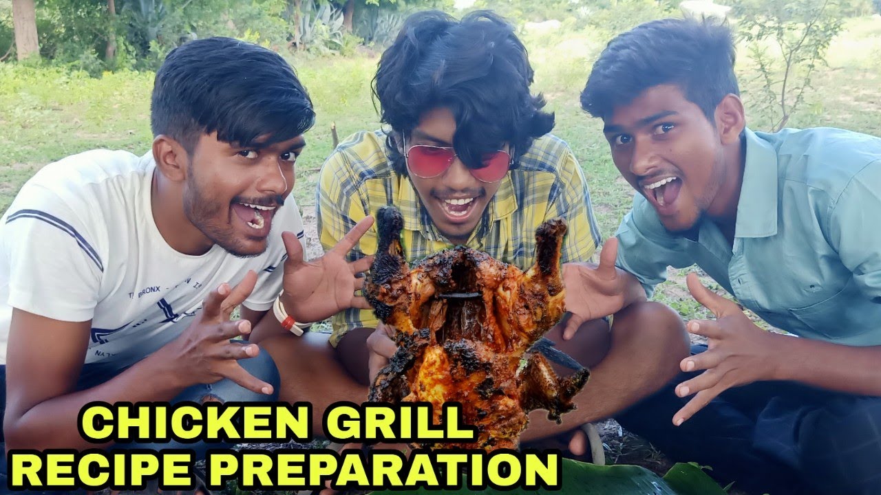 Chicken Grill Recipe Preparation | Mr VIP Vlogs - YouTube