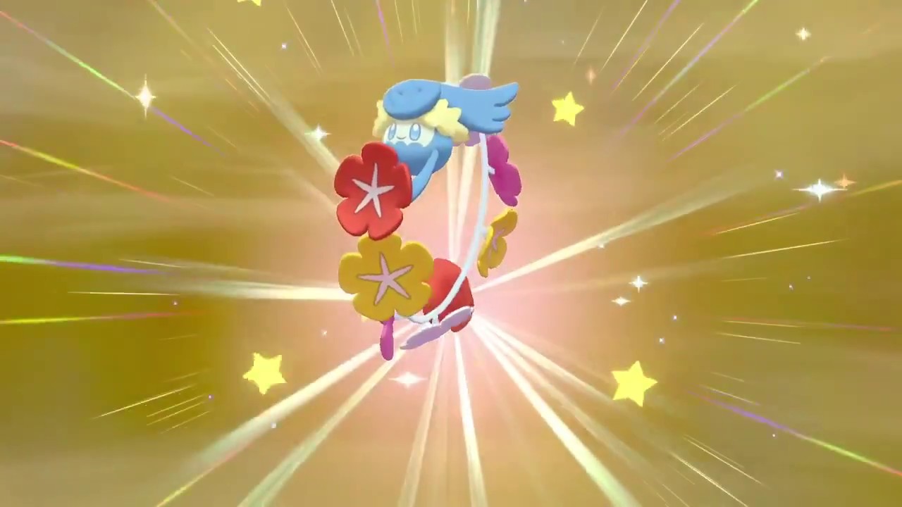 Off Stream Shiny Comfey in 40 eggs! - YouTube