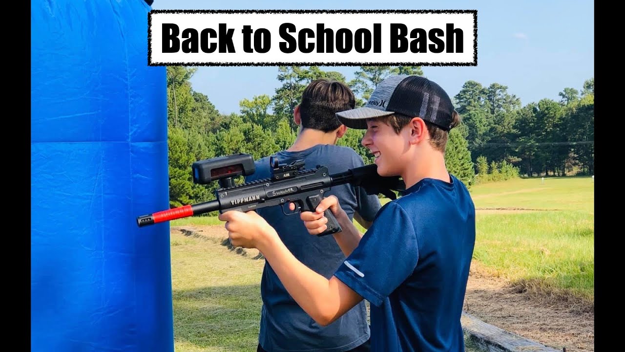 Back to School Bash (Laser Tag) - YouTube