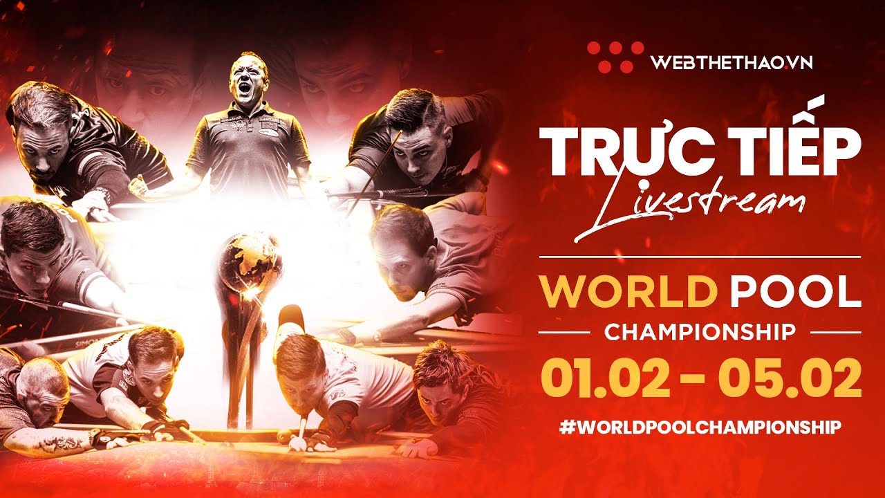 TRỰC TIẾP | World Pool Championship 2023 | NGUYỄN ANH TUẤN vs BILLY ...