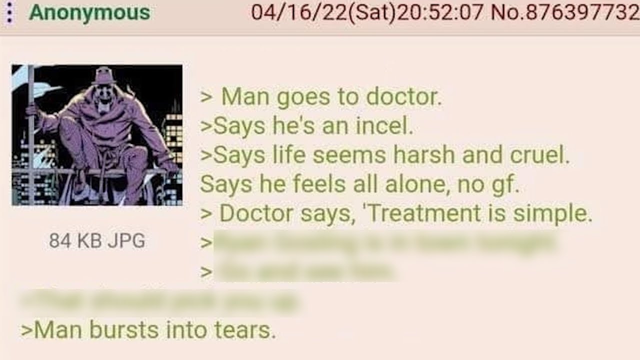 Lonely Incel Visits the Doctor for Advice | 4Chan Greentext Story - YouTube
