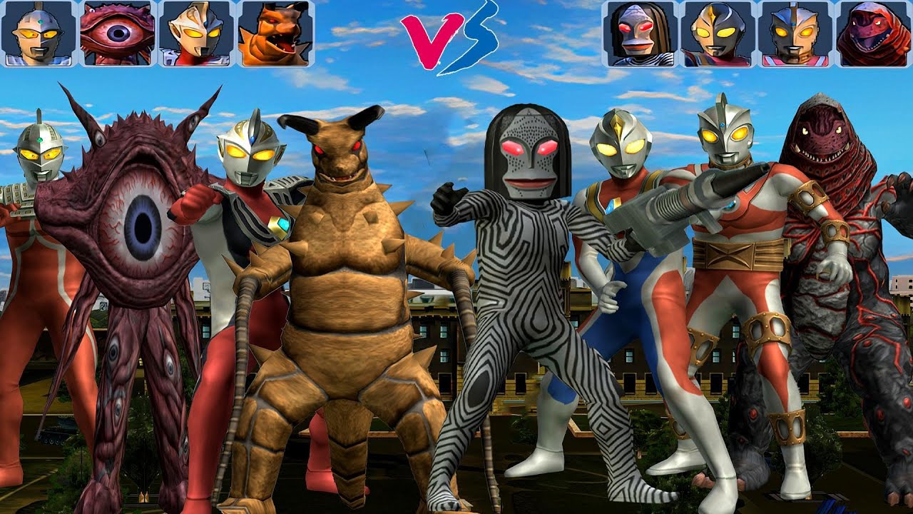 Ultraman Fighting Evolution3🔥Ultraman and monster combination battle# ...