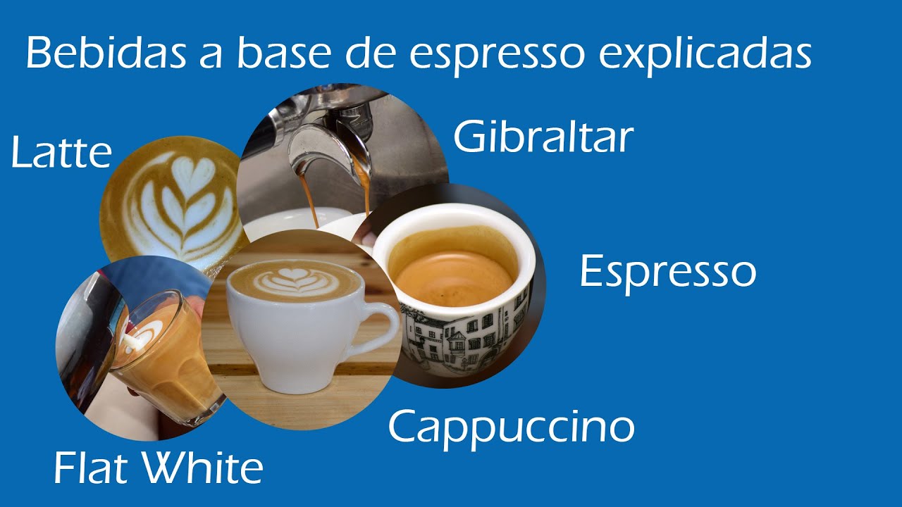 Babidas Con Espresso Explicadas Cappuccino, Latte, etc. - YouTube