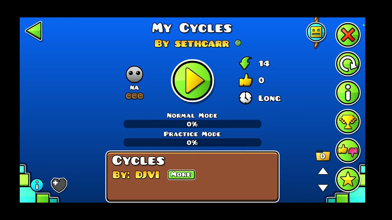 key gamer plays geometry dash!! - YouTube