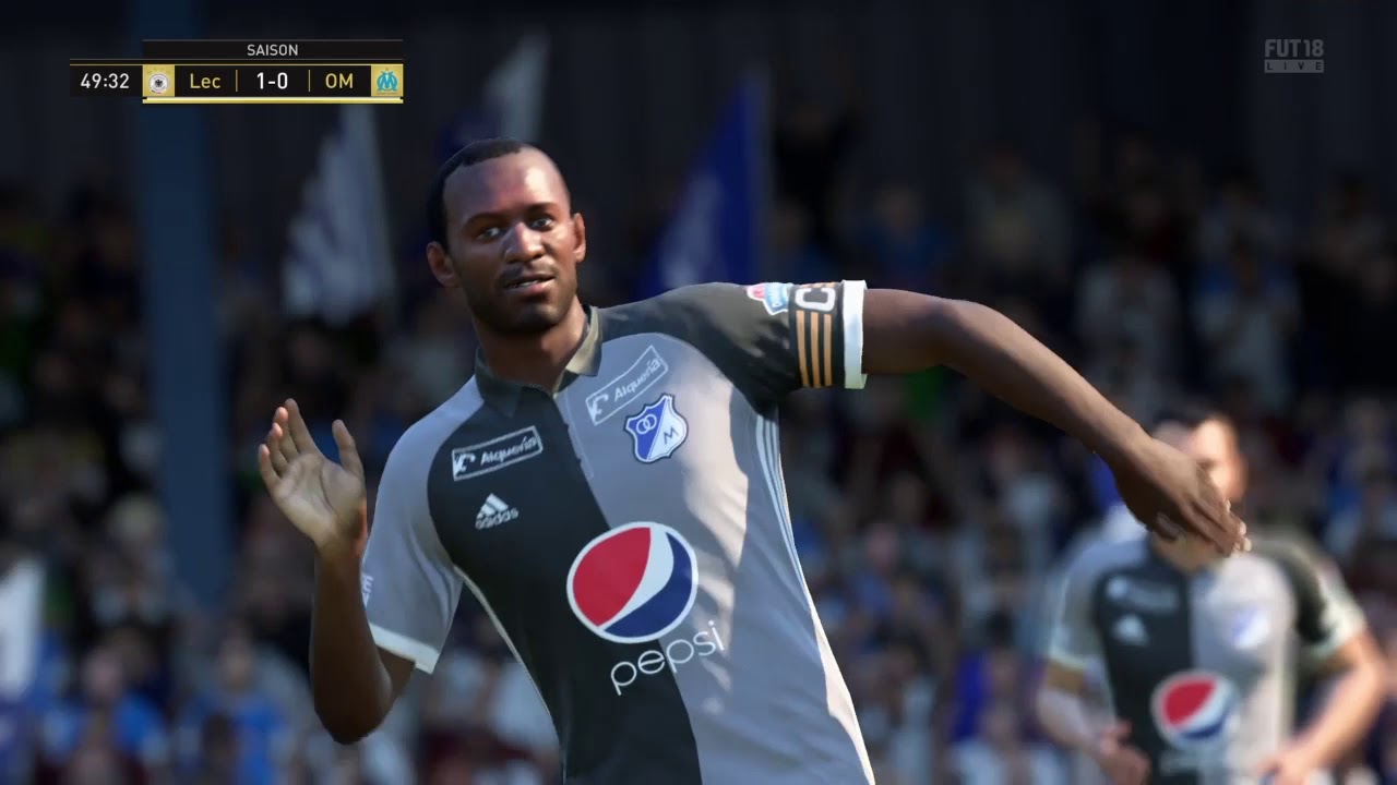 Je bat l OM av une equipe de merde sur fifa ultimeteam(Je commence ...