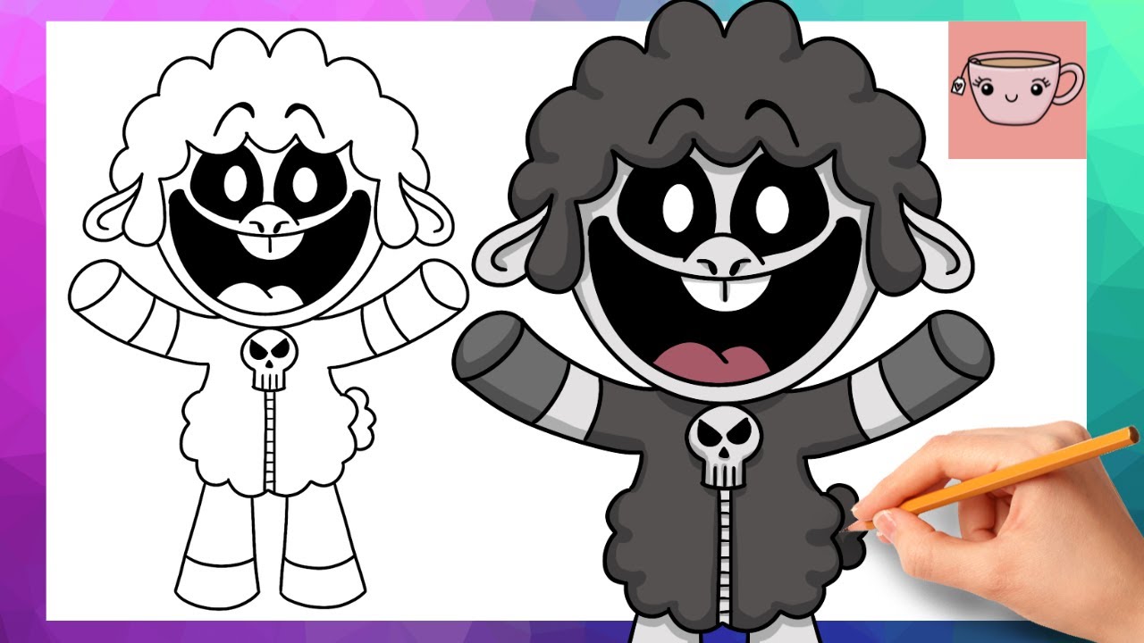 How To Draw Baba Chops from Poppy Playtime 4 | Nightmare Critters ...