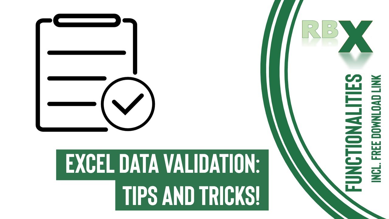 How To Use Data Validation In Excel YouTube how-to-use-data-validation-in-excel-youtube