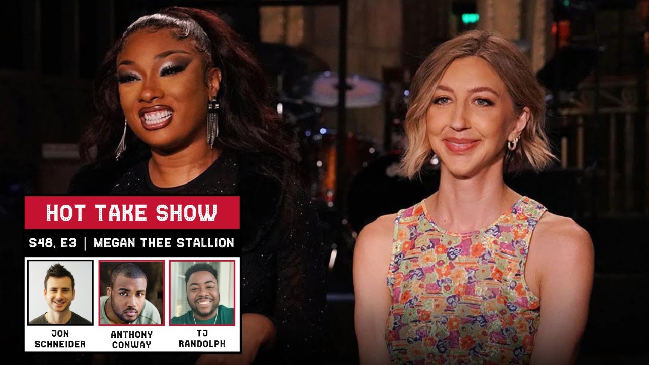 Megan Thee Stallion SNL Hot Take Show - S48 E3 - YouTube