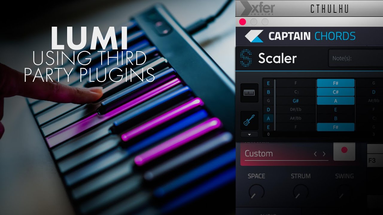 Hack LUMI Keys with Captain Chords, Scaler, and Cthulu (Send MIDI from Ableton Live to LUMI ...
