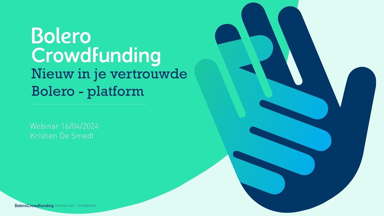 Webinar: Bolero Crowdfunding, nieuw in je vertrouwde Bolero-platform ...