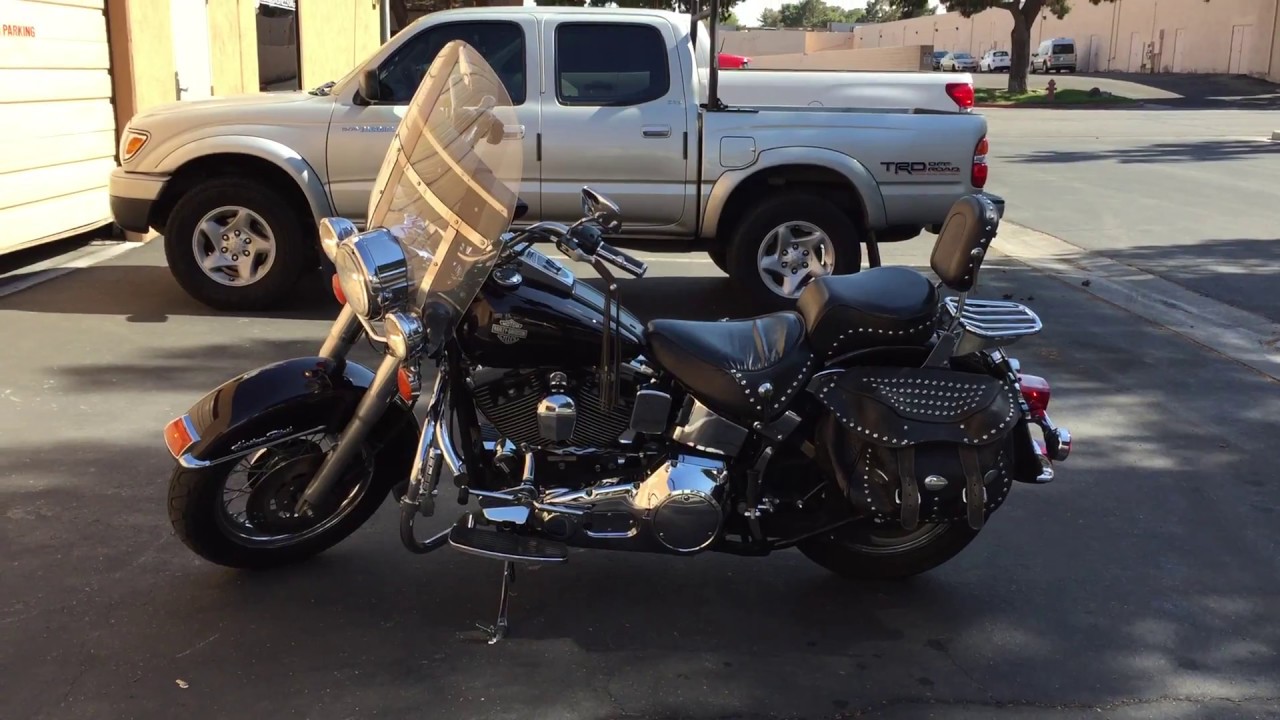 1996 HD FLSTC - YouTube