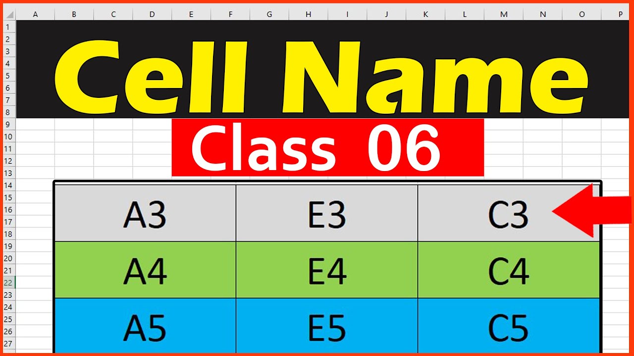 How To Check Cell Name In Microsoft Excel YouTube How To Check Cell Name In Microsoft Excel YouTube