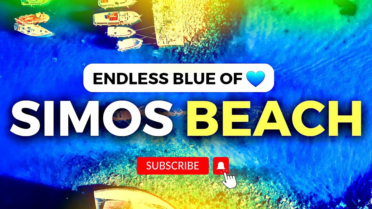 The endless blue of Simos beach - Elafonisos island - YouTube