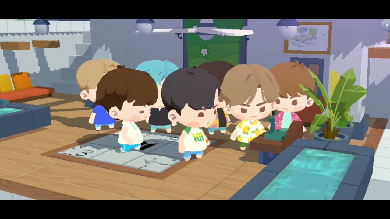 BTS Island in the SEOM (Our island) playing games with member 💜 - YouTube