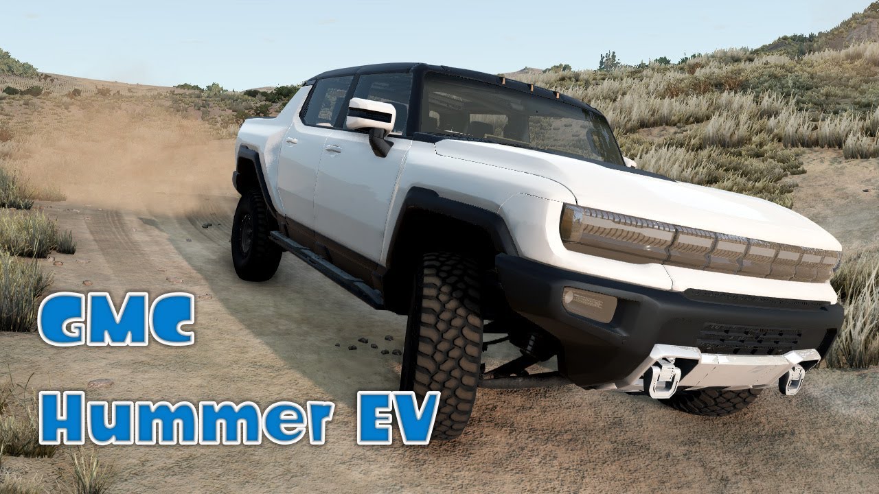 Мод GMC Hummer EV V1.2 для BeamNG.drive - YouTube