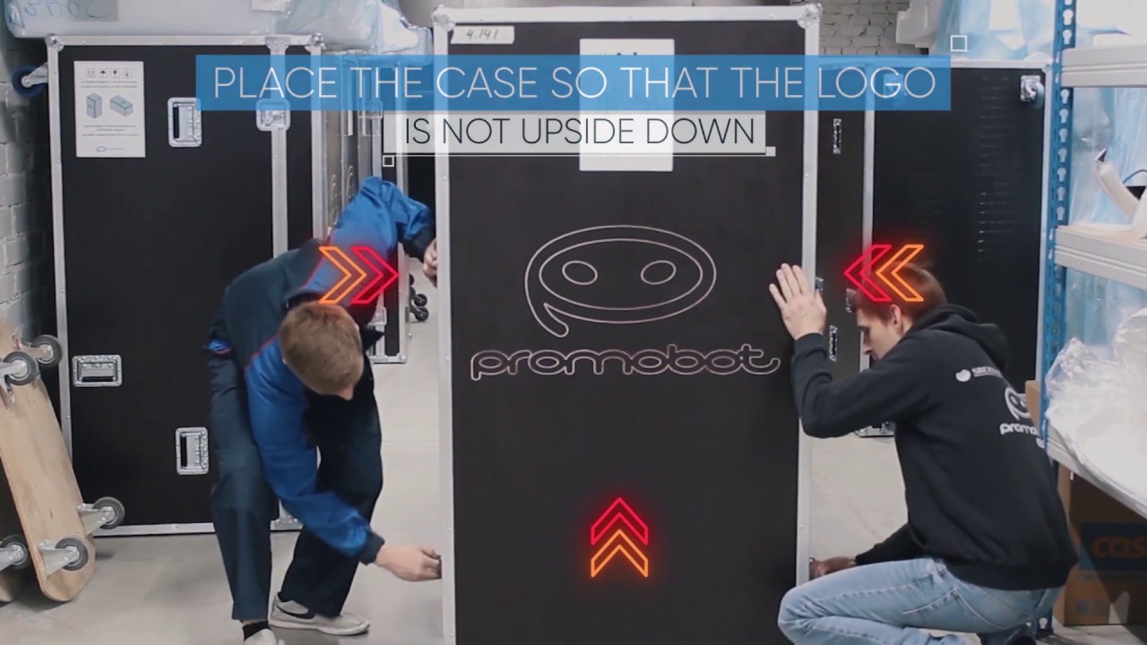 Promobot Robot V4 | Unpacking - YouTube