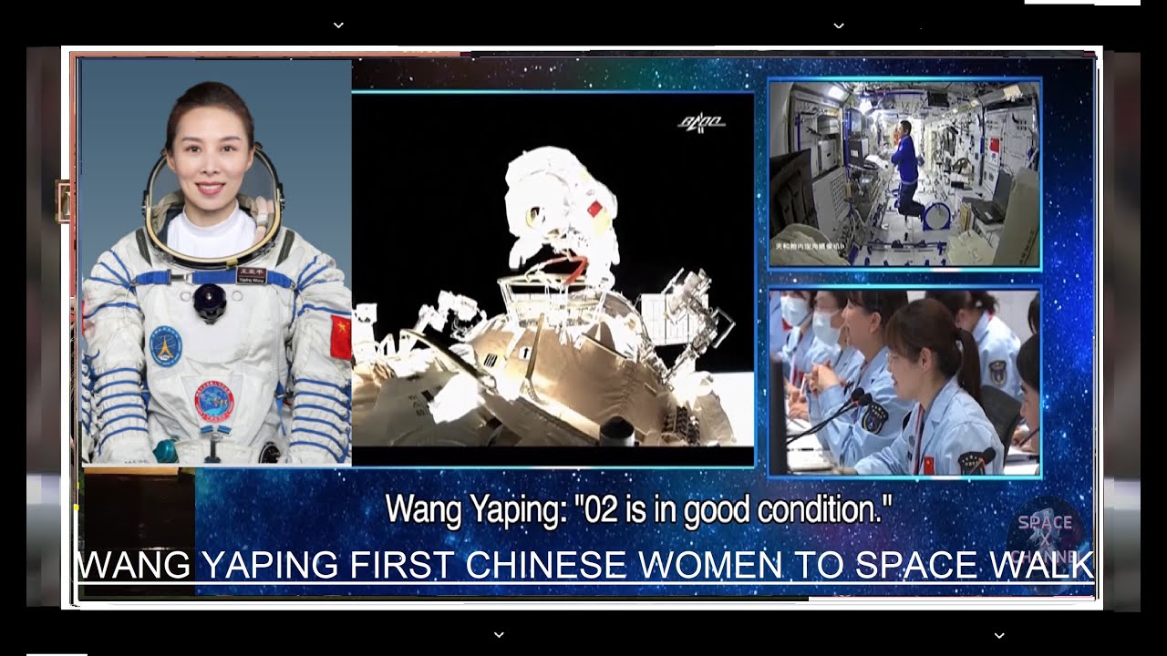 China's Taikonaut (Astronaut) Wang YaPing First Chinese Women To Space ...