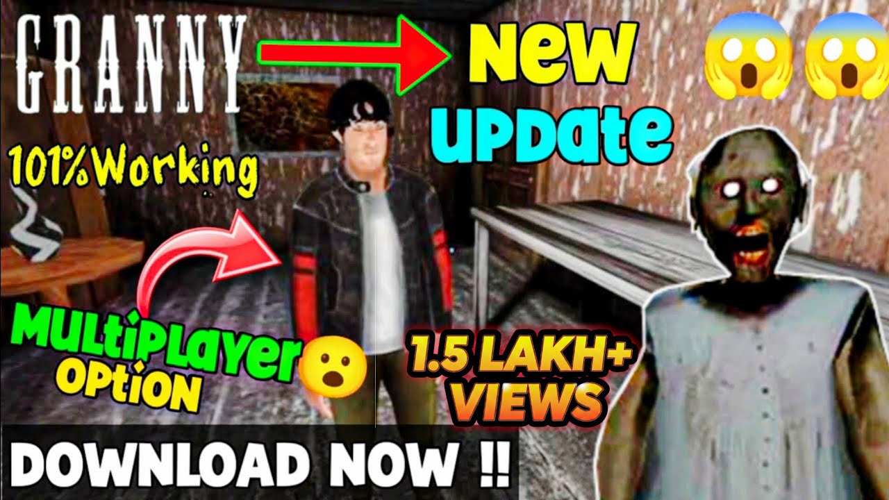 Granny Me 🎉Multiplayer Kaise 🤩Khele !! How To Play Multiplayer Granny ...