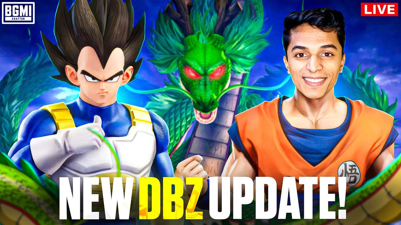 NEW UPDATE IS HERE BGMI DRAGON BALL Z | FACECAM | BGMI LIVE - YouTube