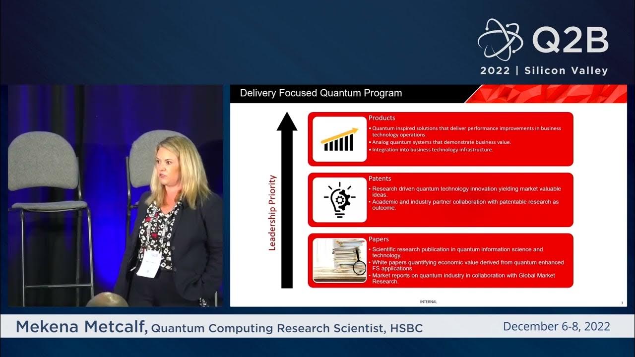 Q2B 2022 SV | Quantum Technology Innovation in Commercial Finance | Mekena Metcalf | HSBC - YouTube