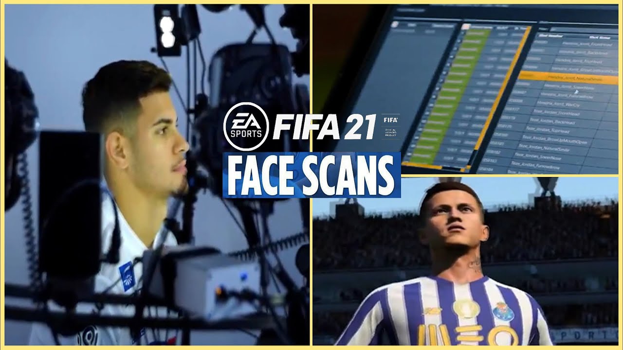 FIFA 21 - BEHIND THE SCENES OF FACE SCANS! - YouTube