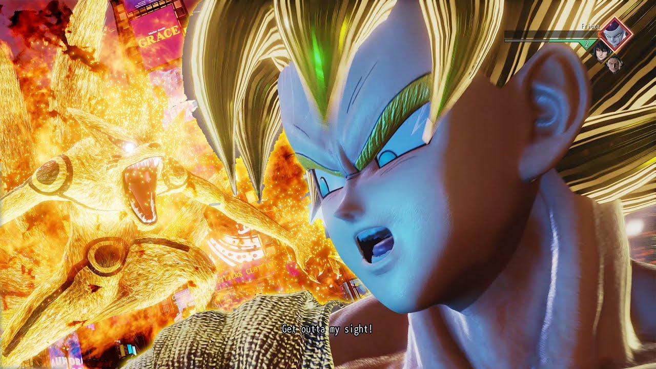 Jump Force Gameplay (Direct Feed) Battle in New York City's Times ...