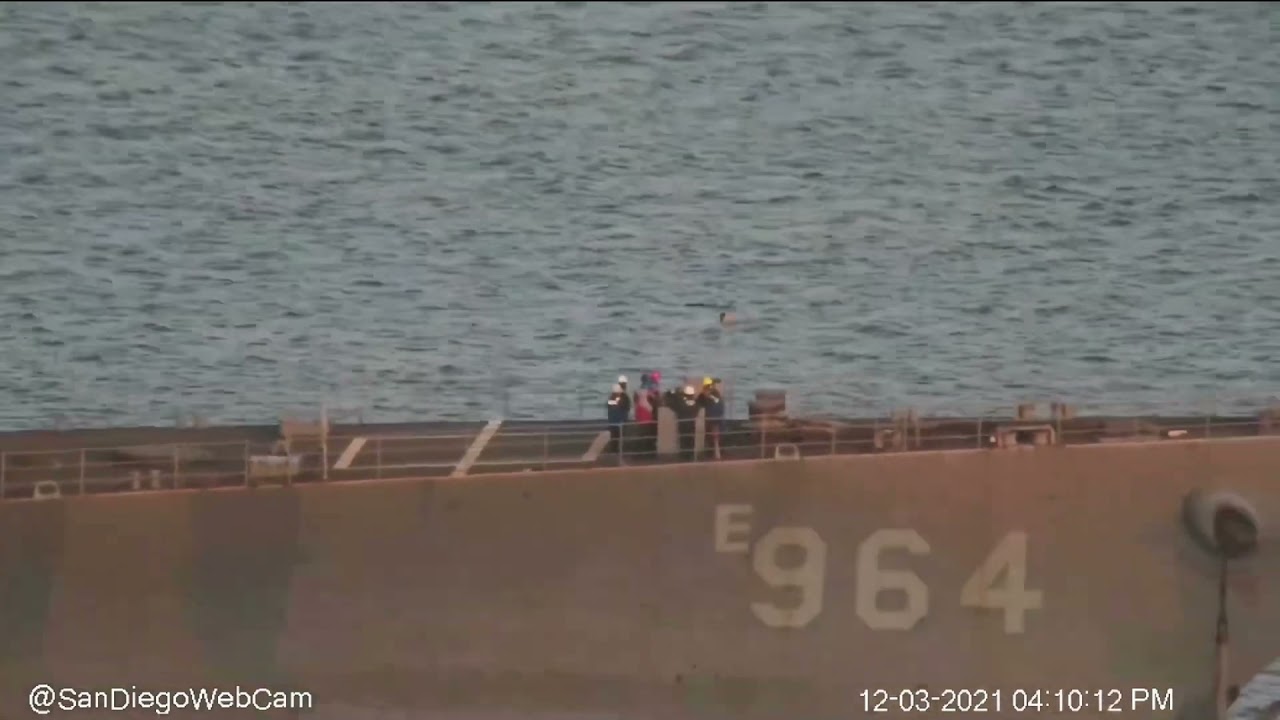 EDD-964 Self-Defense Test Ship (ex-USS Paul F. Foster) Outbound ...