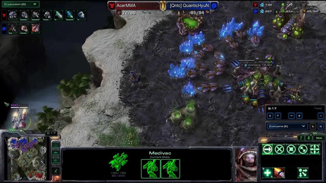 HD Starcraft 2 MMA v Hyun RSL TvZ Heart of the Swarm g1 mp4 - YouTube