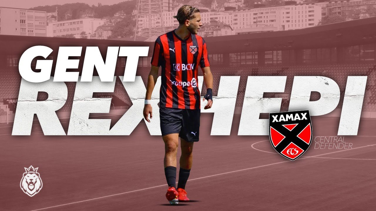 Gent Rexhepi NE Xamax Centre Back Highlights - YouTube